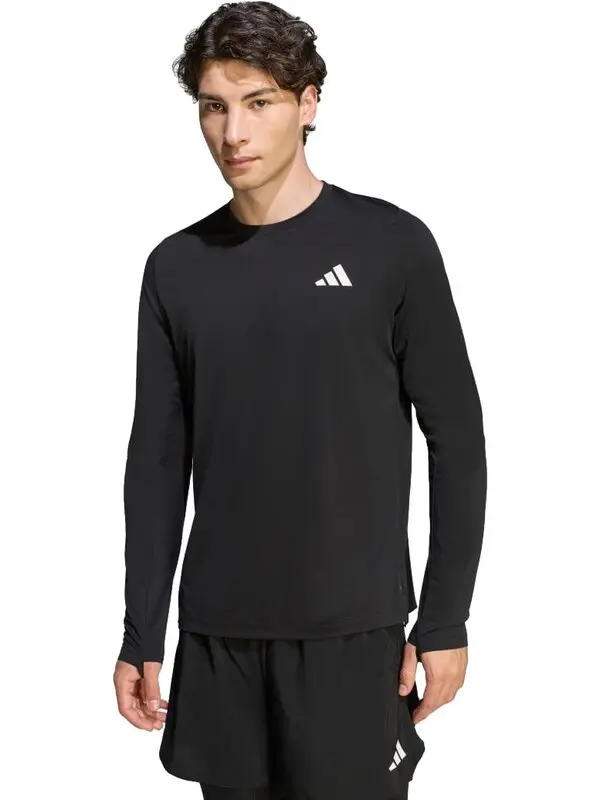 Adidas Adi365 Running Climacool Iconic Longsleeve Shirt - Black