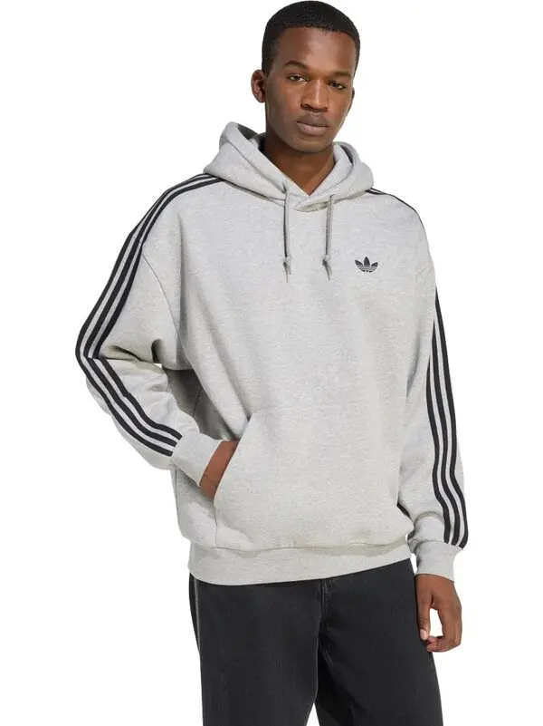 Adidas Adicolor Classics 3-stripes Hoodie - Medium Grey Heather