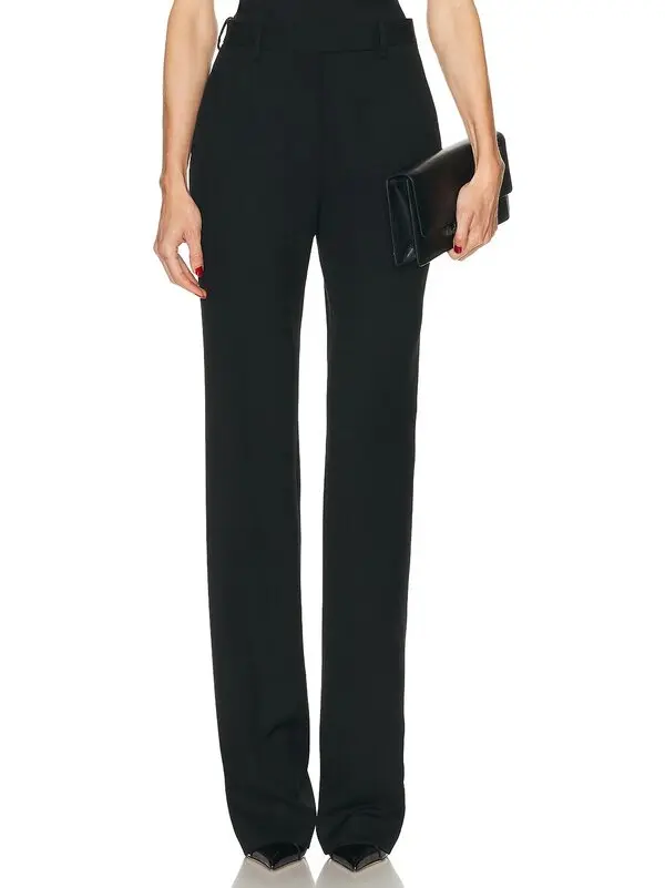TOM FORD Tailored Straight Pant - Black