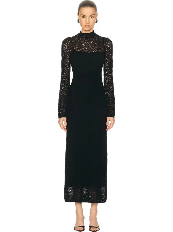 Gabriela Hearst Anya Dress - Black