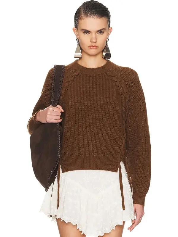 Isabel Marant Tulliam Sweater - Chocolate