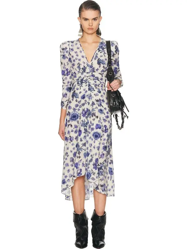 Isabel Marant Albini Midi Dress - Blue