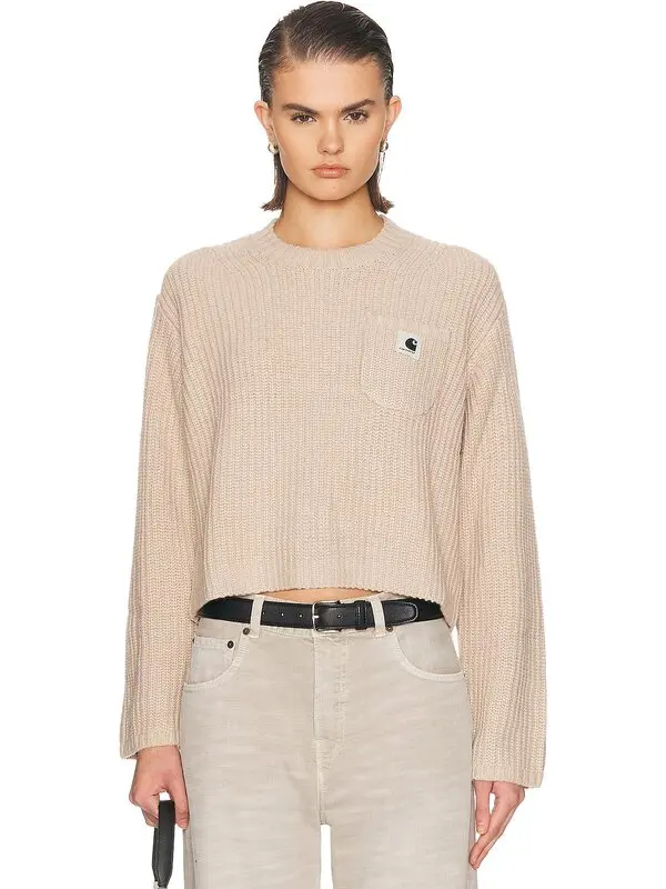 Carhartt Work In Progress Mira Sweater - Fleur De Sel