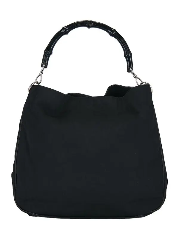 Gucci Bamboo Hobo Bag - Black