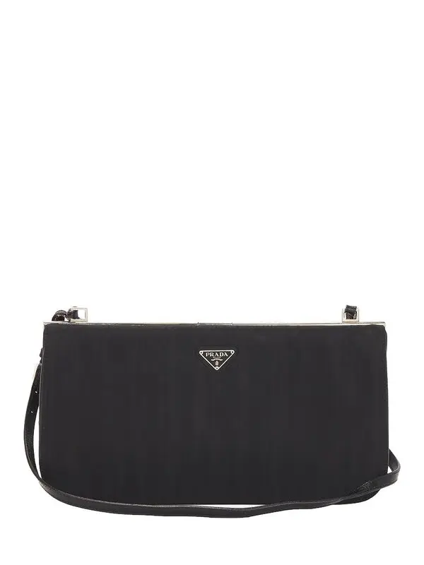 Prada Tessuto Shoulder Bag - Black