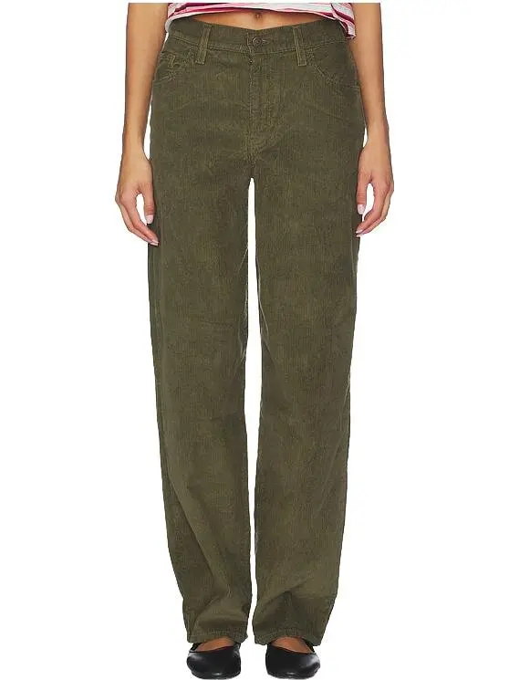 LEVI'S Corduroy Baggy Dad Jeans - Ivy Green