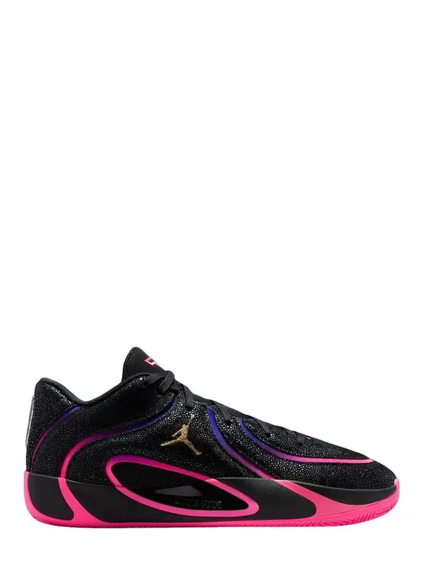 JORDAN Tatum 4 Neon Sneakers - Black/hyper Pink/fierce Purple