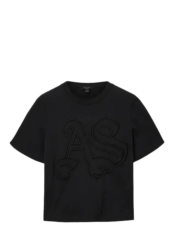 ALLSAINTS Organic Cotton Lisa T-shirt - Black