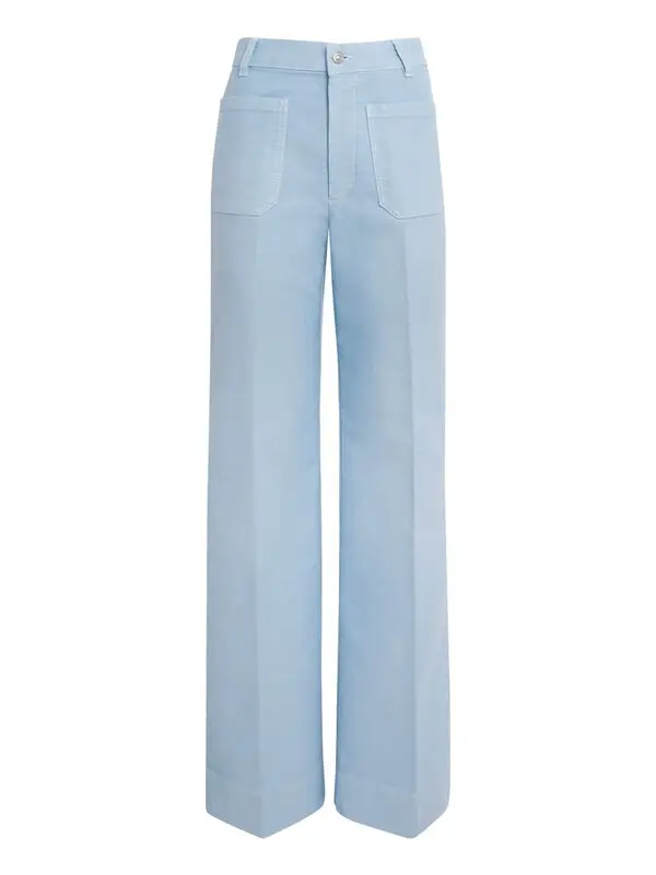 Victoria Beckham Alina Straight Jeans - Blue