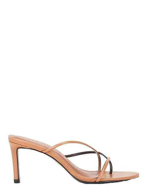 BLACK SUEDE STUDIO Carla 65 Mule - Tan