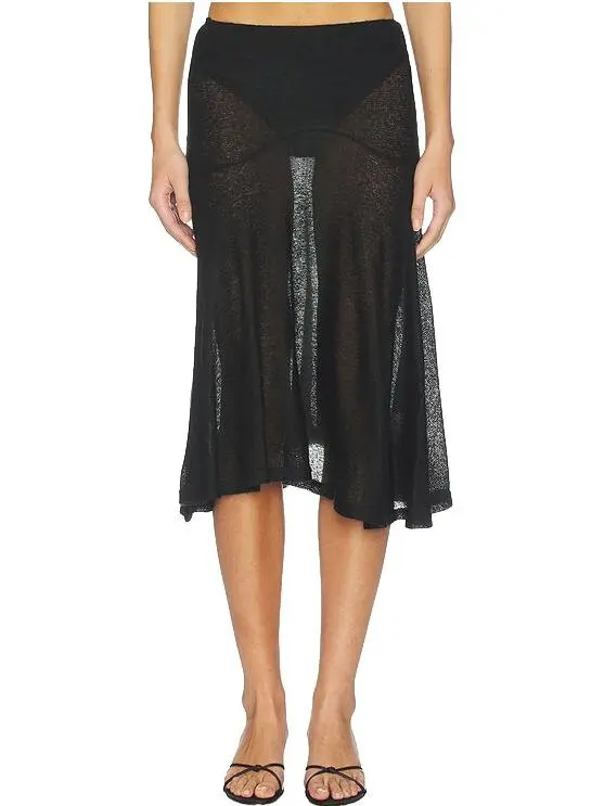 With Jéan Francis Skirt - Black