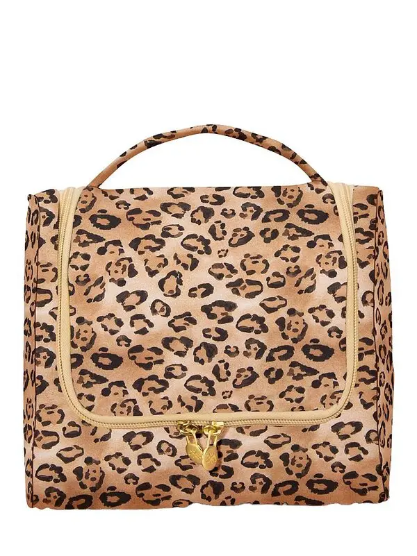PQ Hanging Toiletry Bag - Leopard
