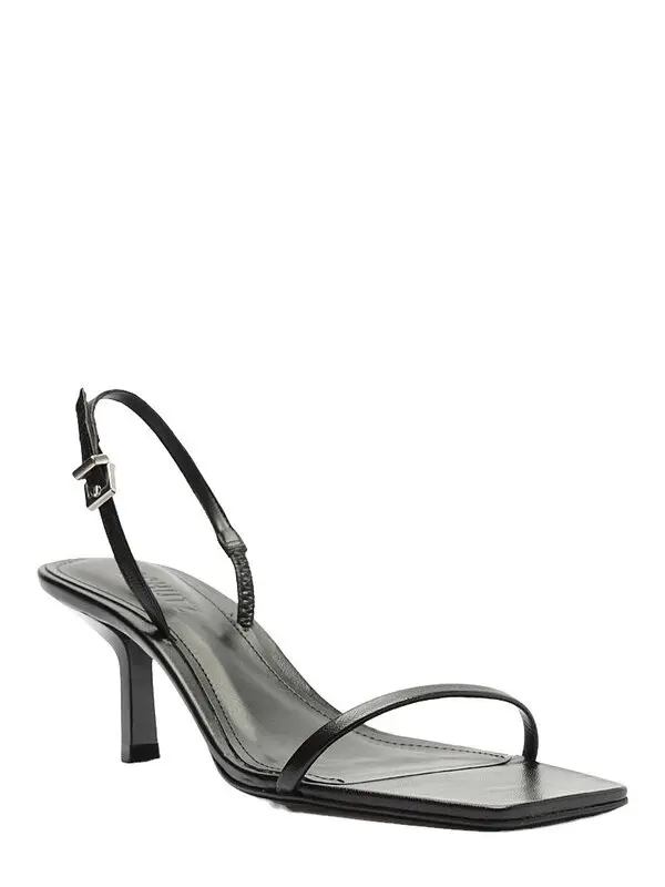 Schutz Judith Slingback Sandals - Black