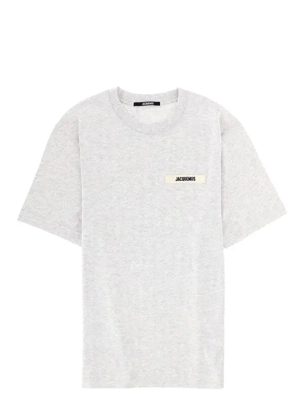 Jacquemus Grosgrain" T-shirt - Grey