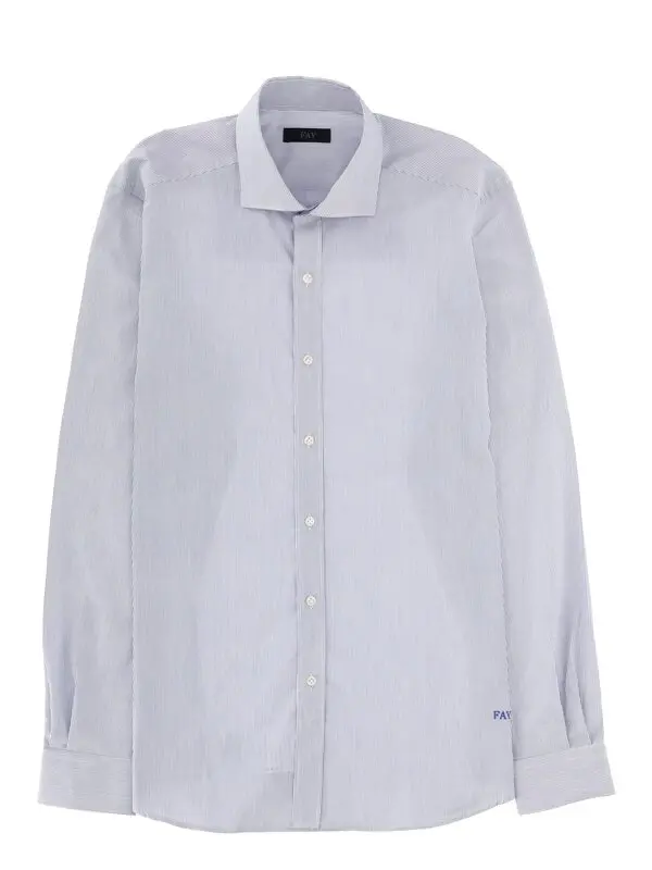 FAY Oxford" Shirt - Blue