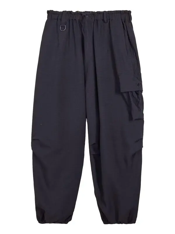 Y - 3 Cargo Pants With Pockets - Black