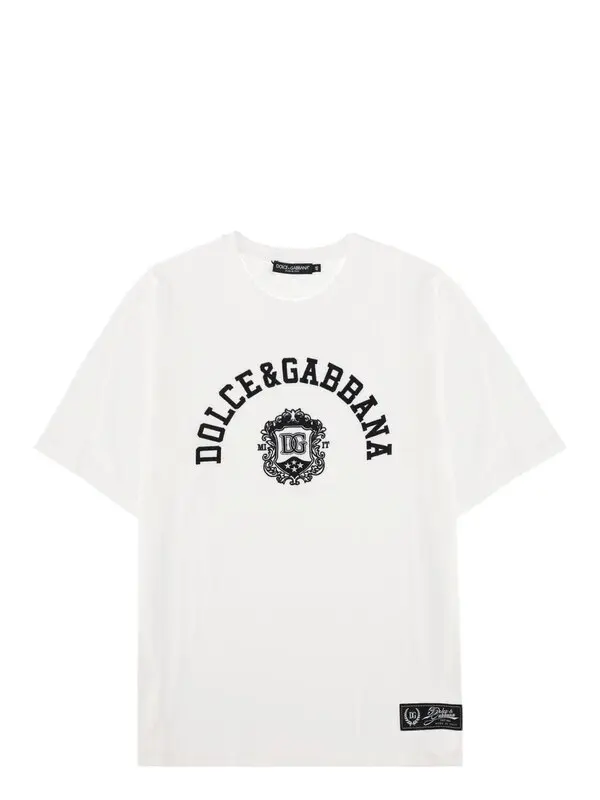 Dolce & Gabbana T-shirt With Logo - White