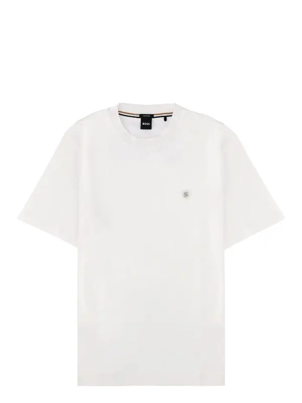 BOSS T-shirt With Logo - White