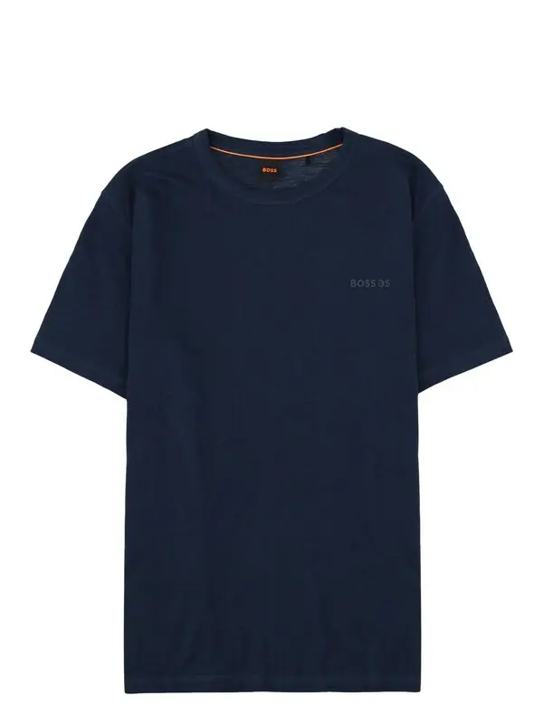 BOSS T-shirt With Logo - Blue