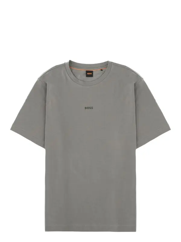 BOSS T-shirt With Logo - Green
