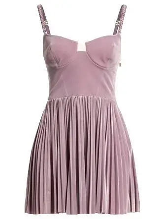 Elisabetta Franchi Mini Dress - Purple