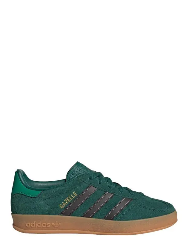 Adidas Gazelle Indoor Sneakers - Collegiate Green/aurora Coffee/court Green