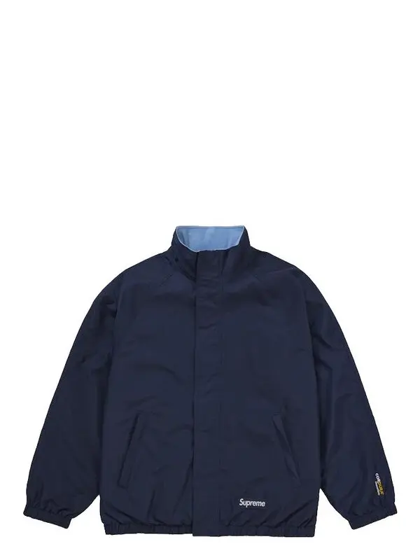 Supreme Polartec Reversible Track Jacket - Navy Blue