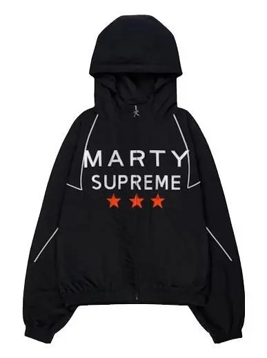 NAHMIAS X Marty Supreme A24 Warm Up Jacket - Black