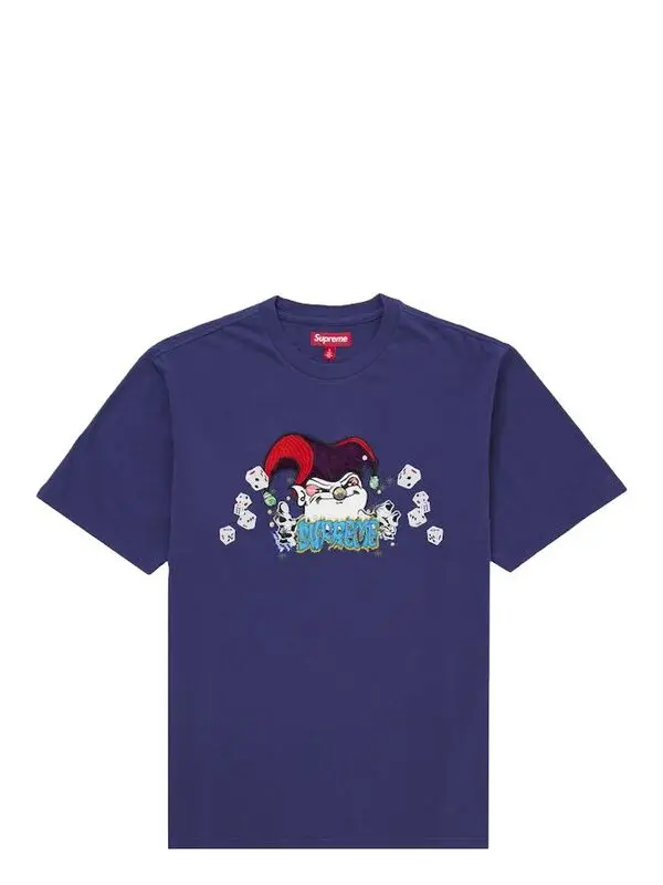 Supreme Aoi Jester Short Sleeve Top - Navy Blue