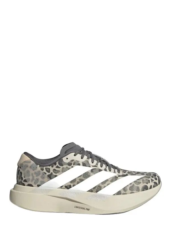 Adidas Adizero Evo Sl Leopard Sneakers - Crystal Linen/zero Metalic/grey Four