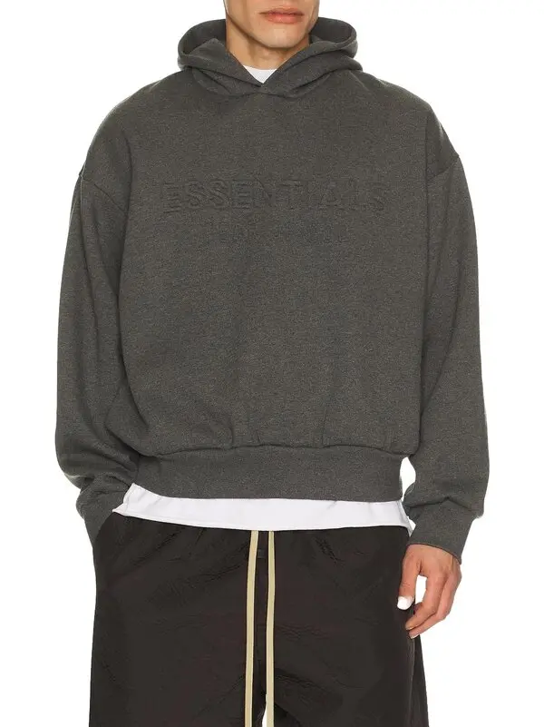 Fear Of God Classic Hoodie - Charcoal Heather