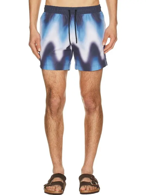 Commas Classic Swim Short - Blue