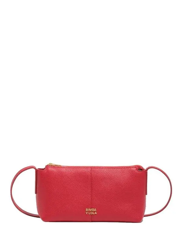 Bimba Y Lola Mini Leather Crossbody Bag - Red