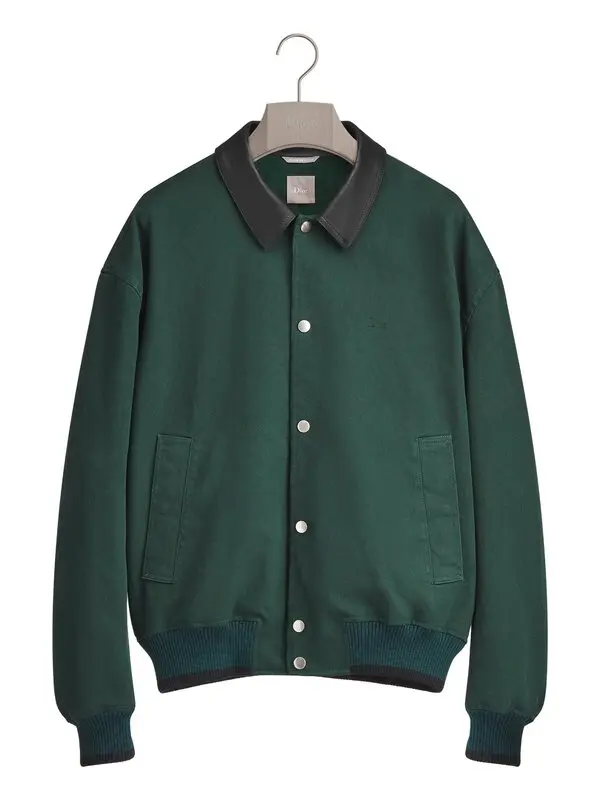 Dior Blouson Jacket - Green Cotton Twill