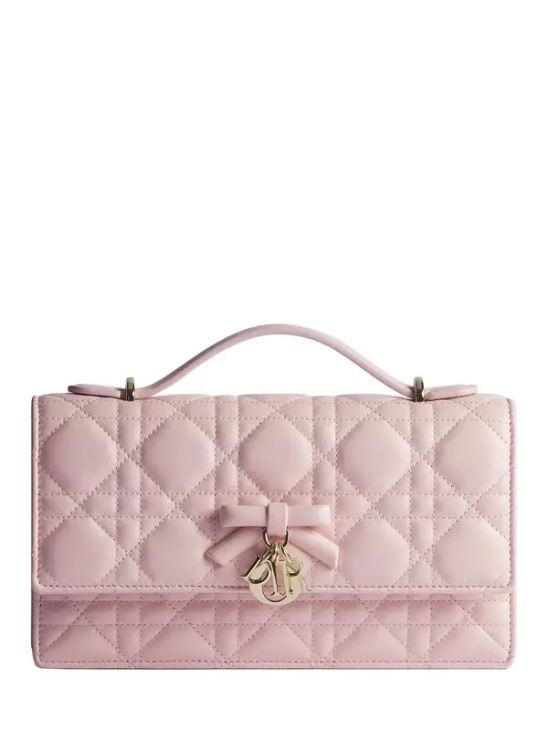 Dior My Mini Bag - Rose Soupir Cannage Lambskin