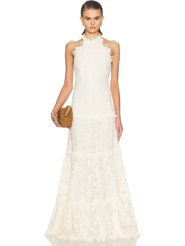 Alexis Paloma Dress - Ivory