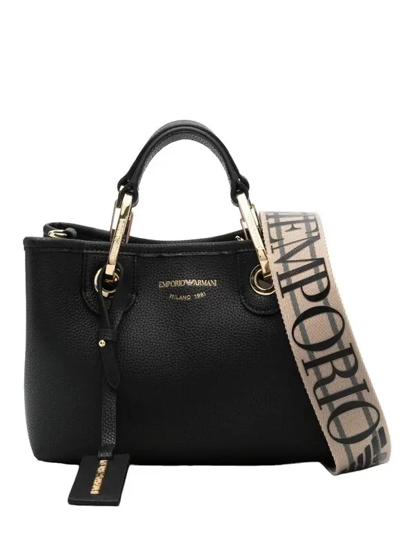 Emporio Armani Myea Xs Shopping Bag - Black