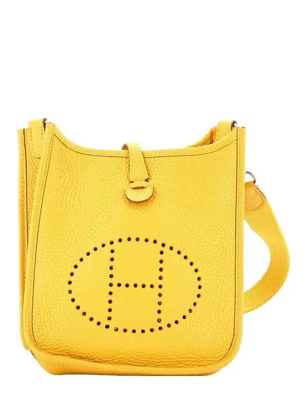 HERMES Evelyne Bag Gen Iii Clemence Tpm - Jaune Ambre