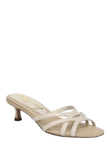 Sam Edelman Camille Strappy Kitten Heel Sandal - Modern Ivory