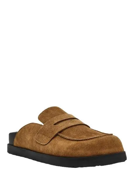 Steve Madden Toryn Loafer Mule - Chestnut Suede