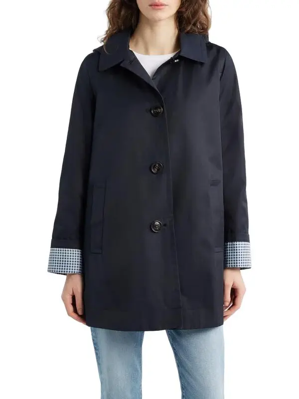 Sam Edelman Swing Button-up Jacket - Navy