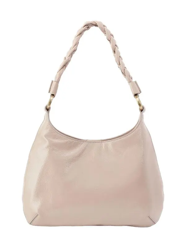 Hobo Madison Leather Shoulder Bag - Stone Gloss
