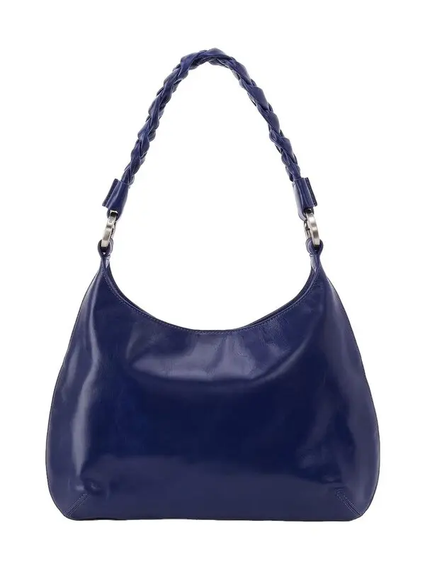 Hobo Madison Leather Shoulder Bag - Winter Violet