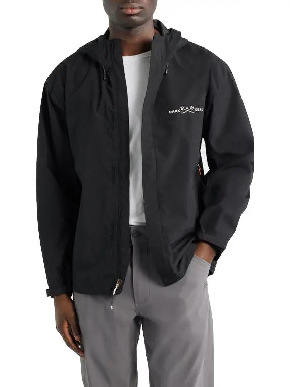 DARK SEAS Breakwater Waterproof Ripstop Jacket - Black