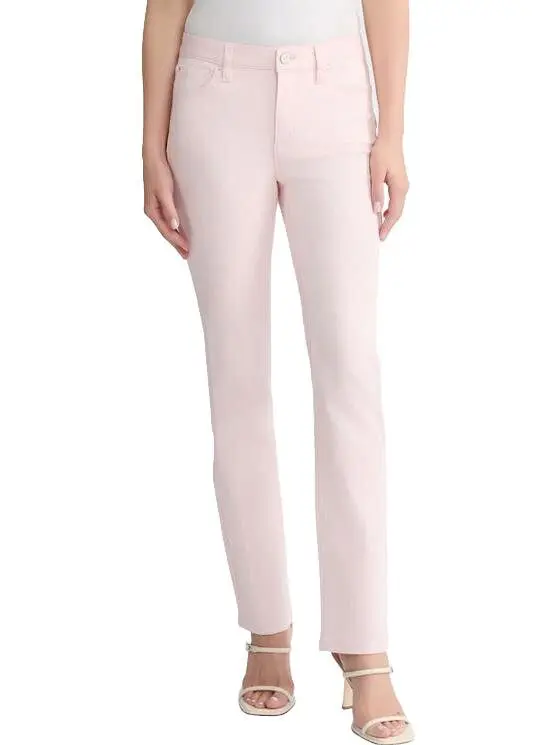 Jones New York Lexington Straight-leg Pants - Petal Pink