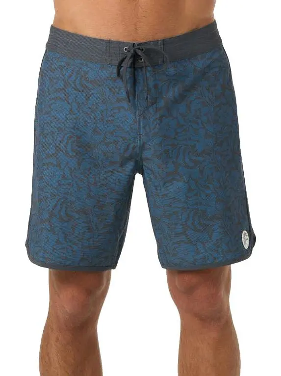 O'Neill Printed Board Shorts - Blue Fusion Two