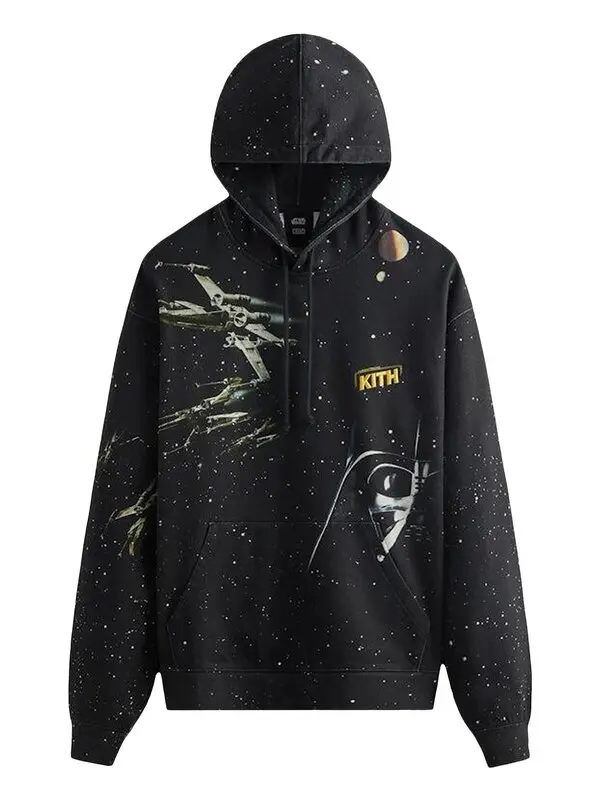 Kith X Star Wars War Hoodie - Black