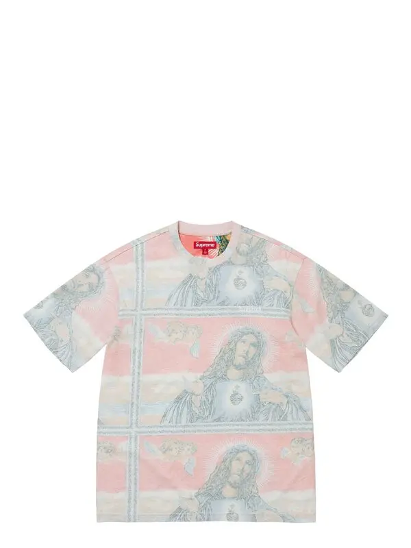 Supreme Printed Short Sleeve Top - Multicolor