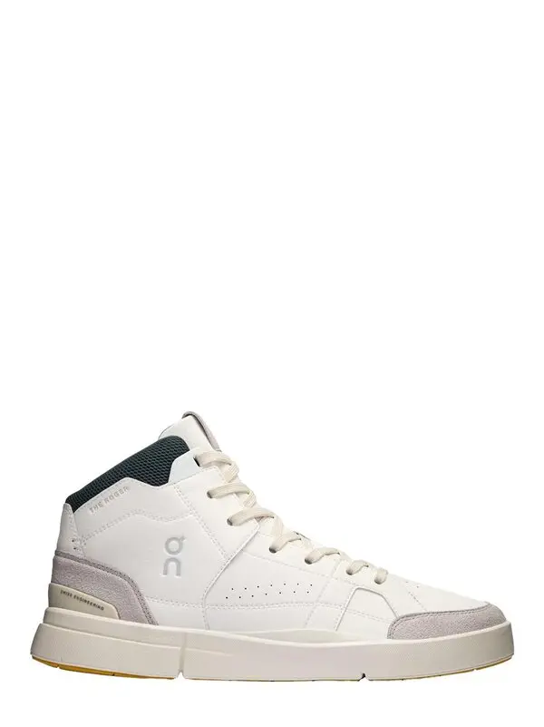 On The Roger Clubhouse Mid Sneakers - White