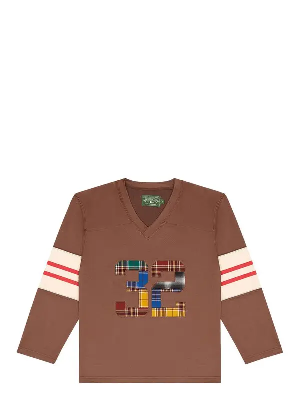 DENIM TEARS Jb Football Jersey - Brown
